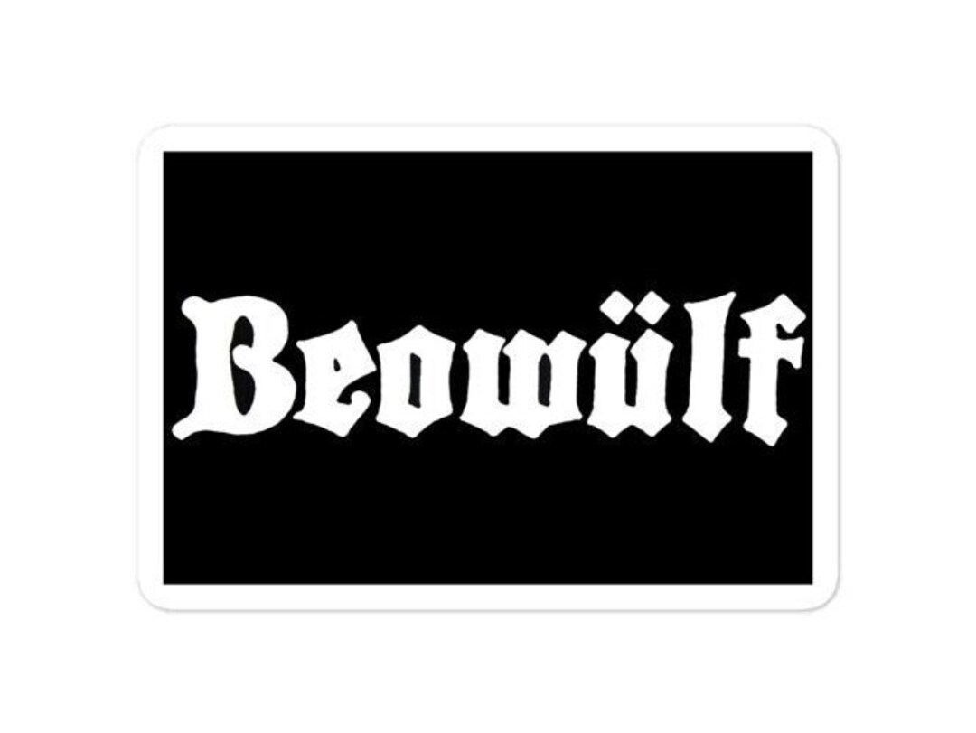 Beowulf Logo Sticker - Etsy
