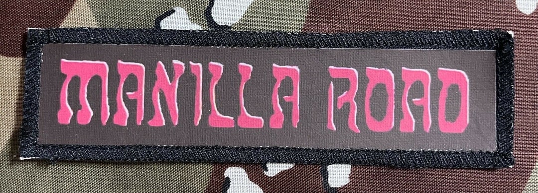 Manilla Road Logo Sublimated Printed Patch Heavy Metal - Etsy