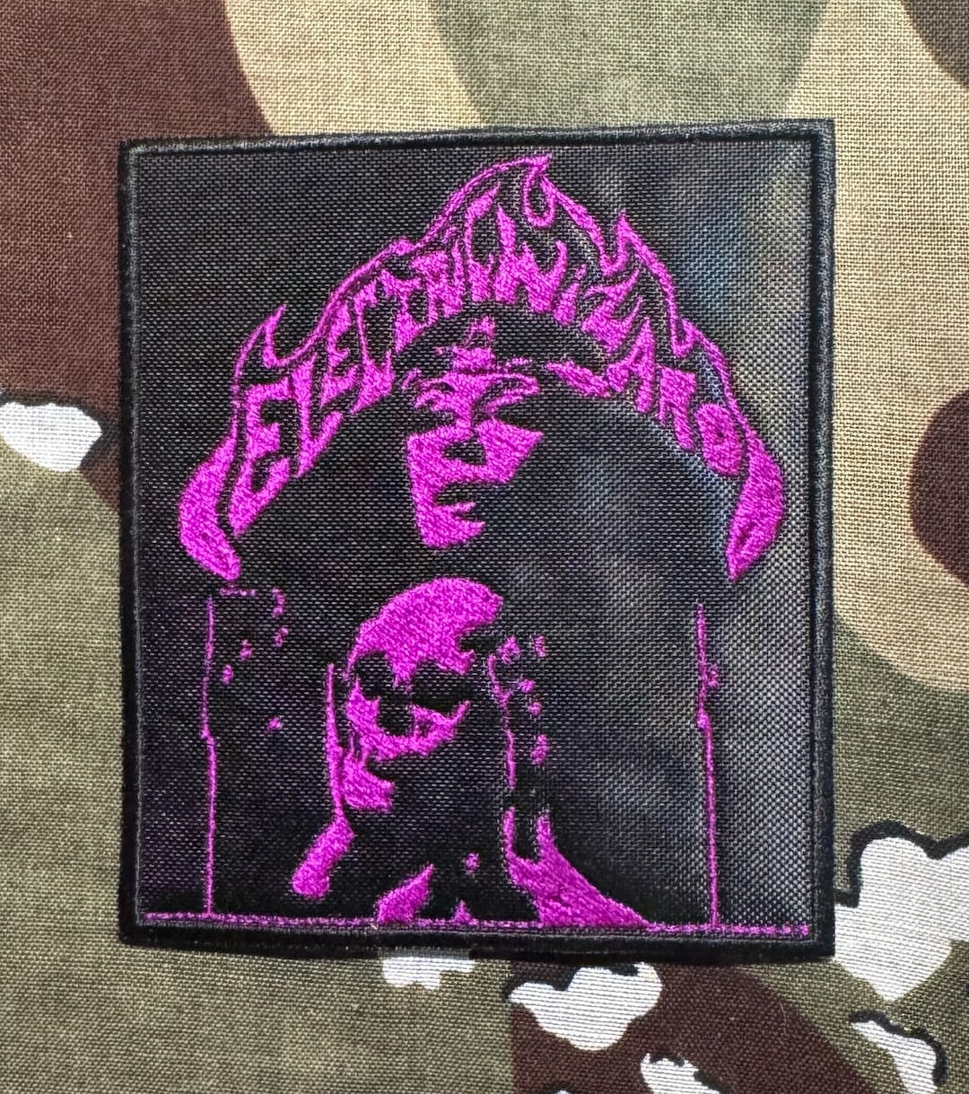 Electric Wizard Embroidered Patch - Etsy