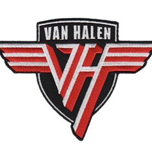 Van Halen Classic Shield Embroidered Patch V012P - Etsy