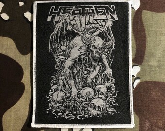 Thrash Metal Woven Patch - Etsy