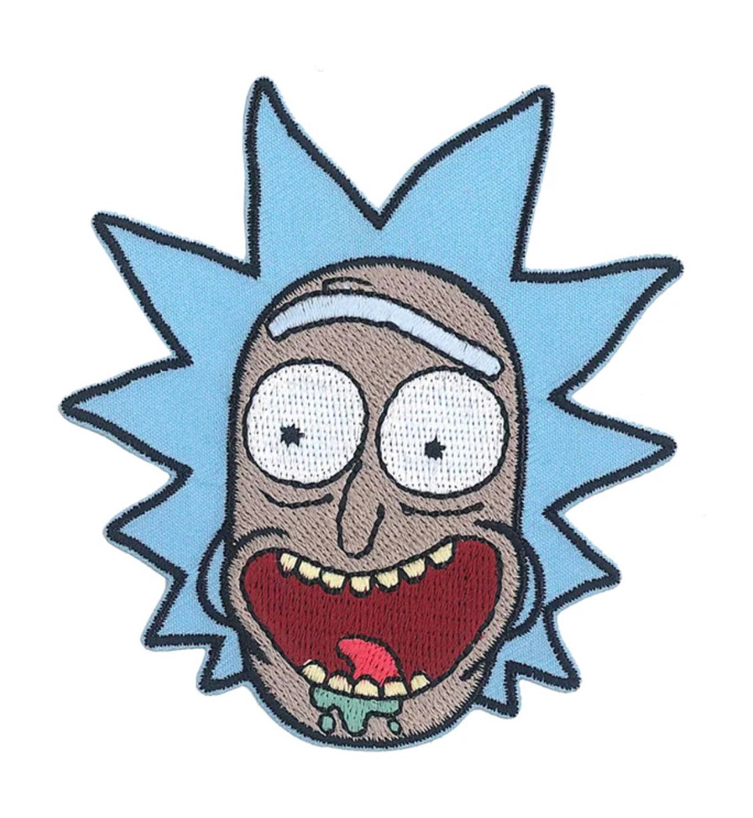 Rick and Morty Embroidered Patch R022P - Etsy