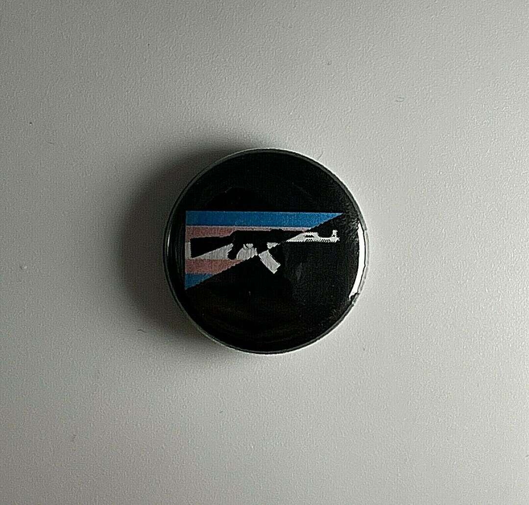 Arm Trans Women Flag LGBTQ Self Defense 1 Button T001B Badge Pin - Etsy