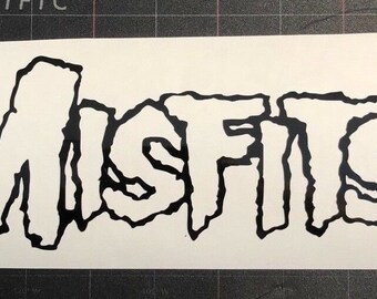 Misfits Logo Sticker - Etsy