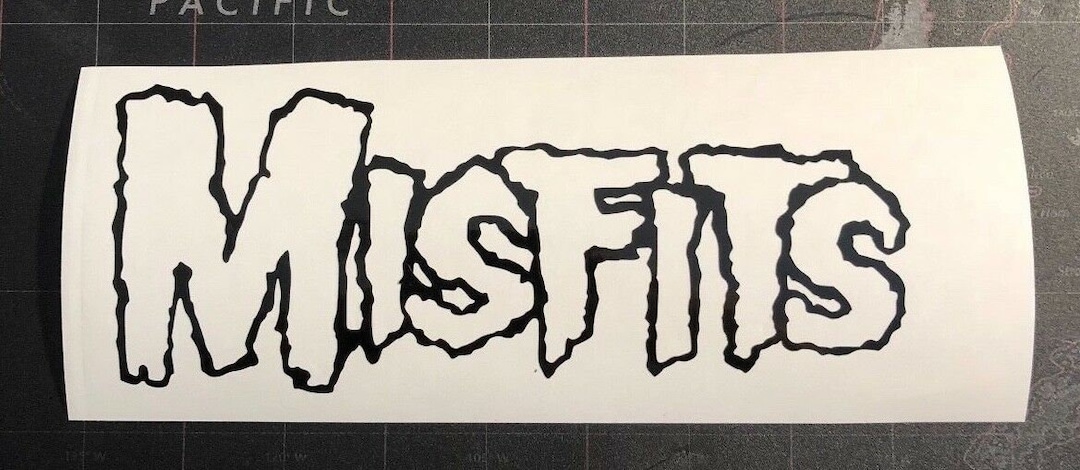 Misfits Logo Vinyl Decal Sticker M010S - Etsy