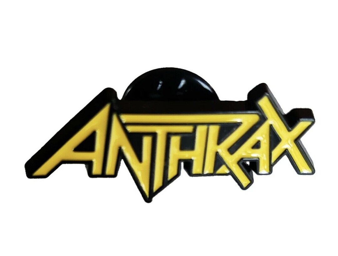 Anthrax Logo Enamel Lapel Pin A001PC - Etsy