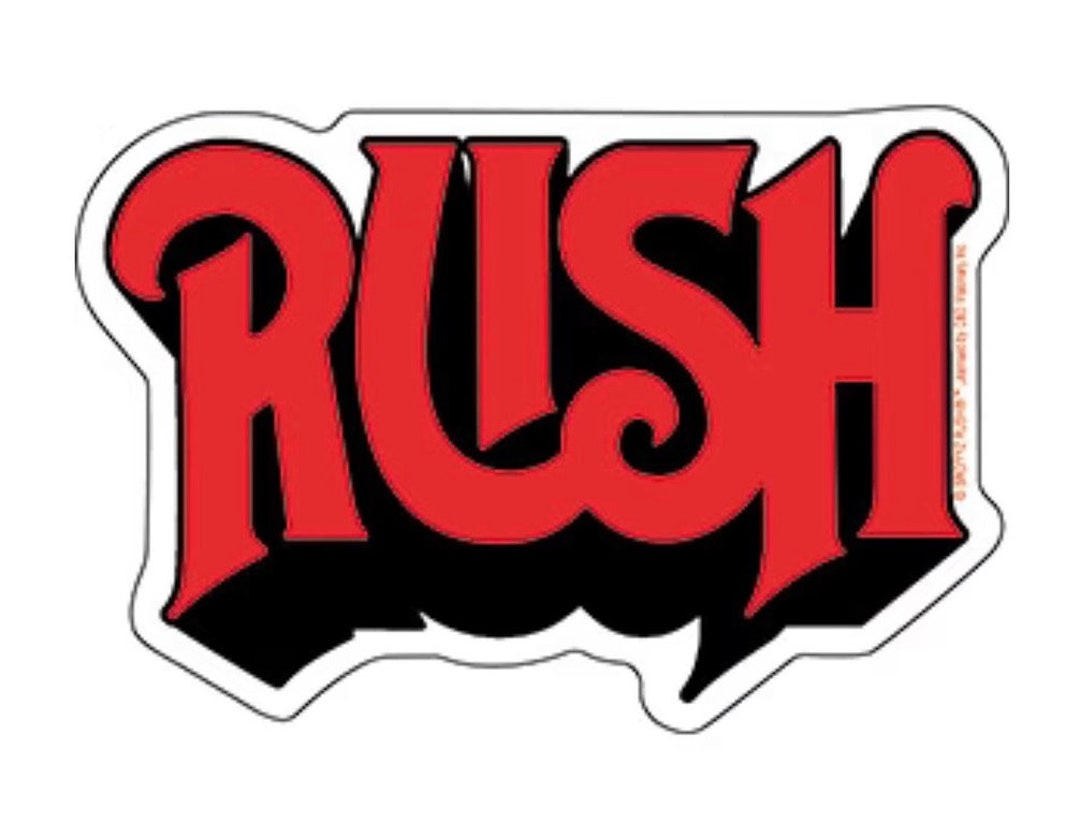 Rush Logo Sticker R014S - Etsy