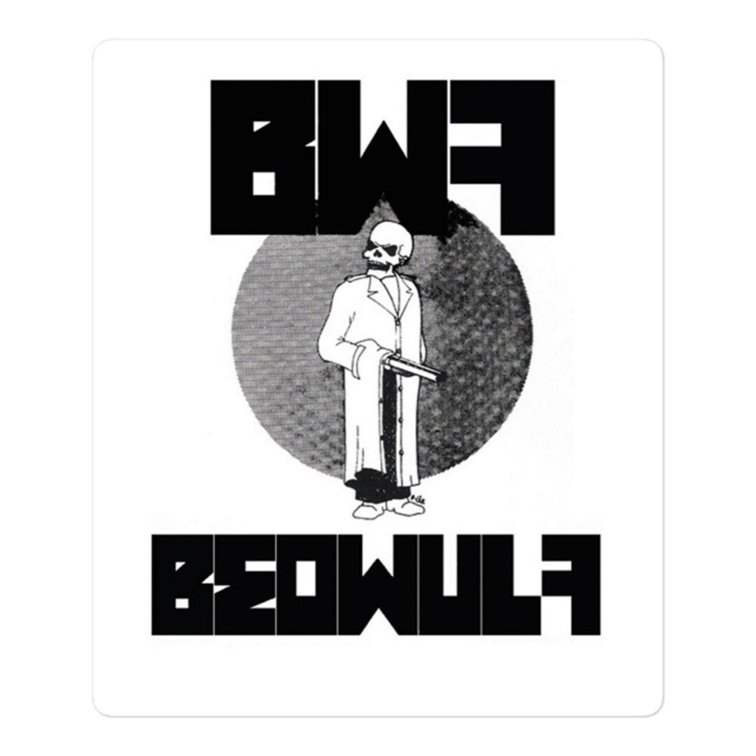 Beowulf Thrash Metal Crossover Sticker - Etsy