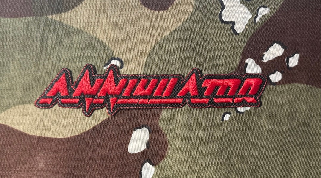 Annihilator Embroidered Patch - Etsy