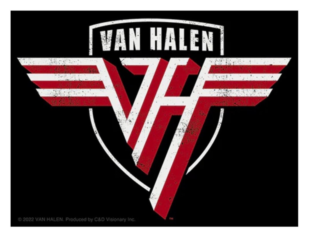 Van Halen Shield Sticker V005S - Etsy