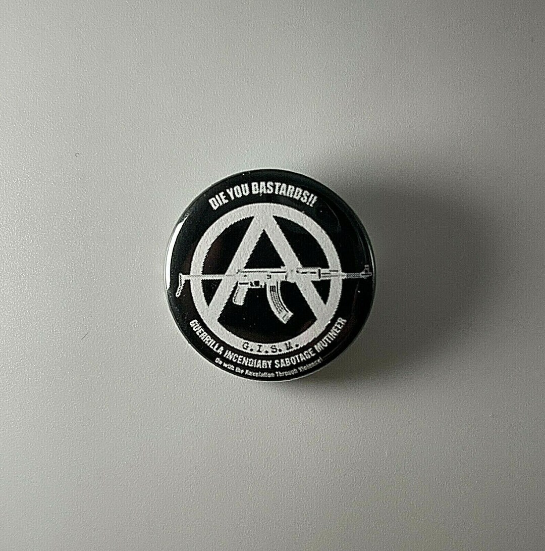 G.I.S.M. Gism Die You Bastard 1.25 Button G005B125 Pin - Etsy