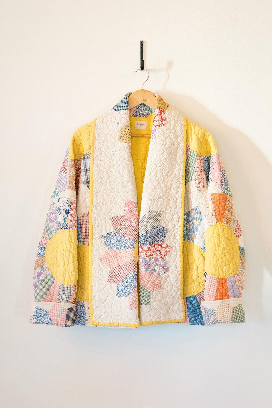 Handmade Quilted Jacket - Etsy