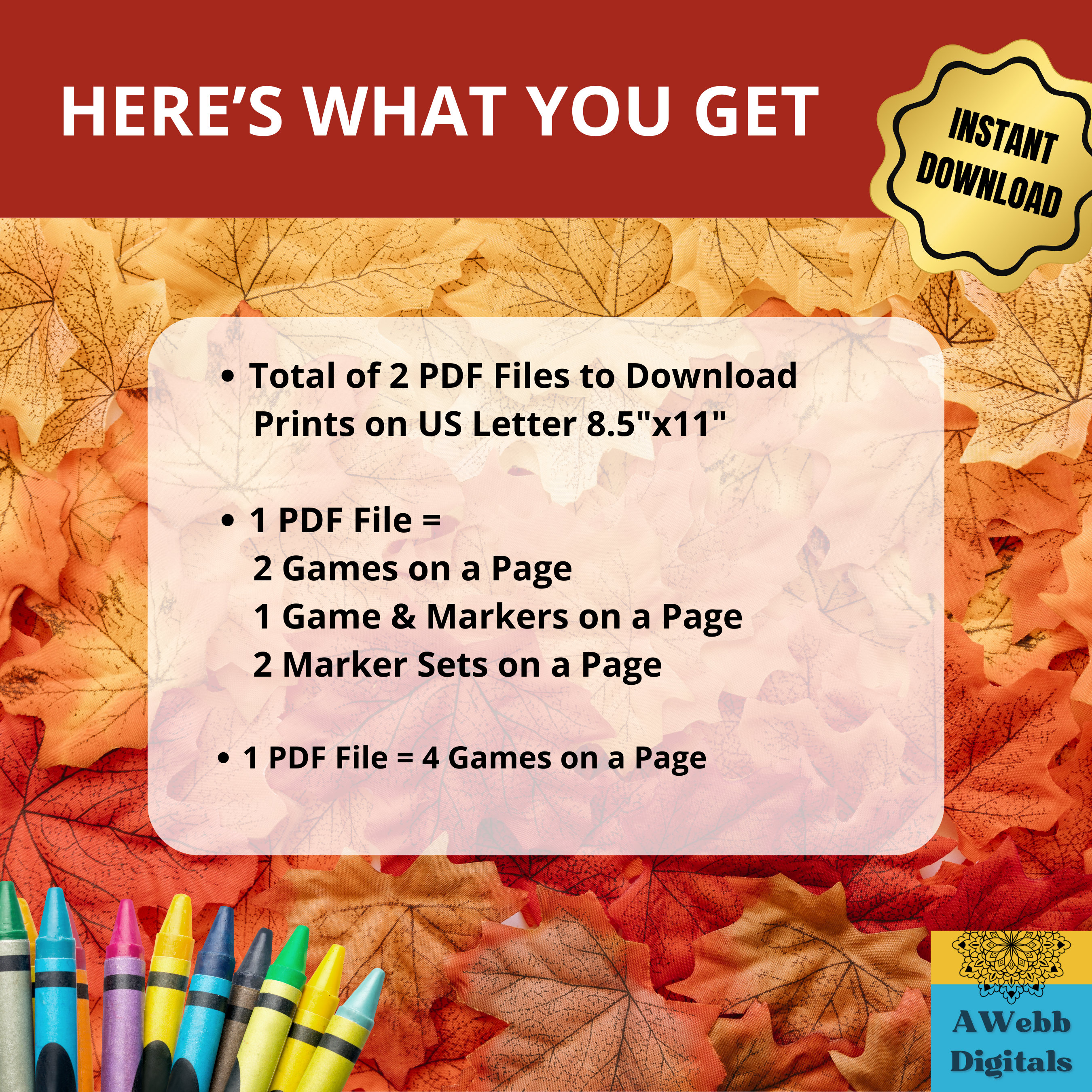 Printable Fall Tic Tac Toe Game Coloring Page Activity Pages to ...