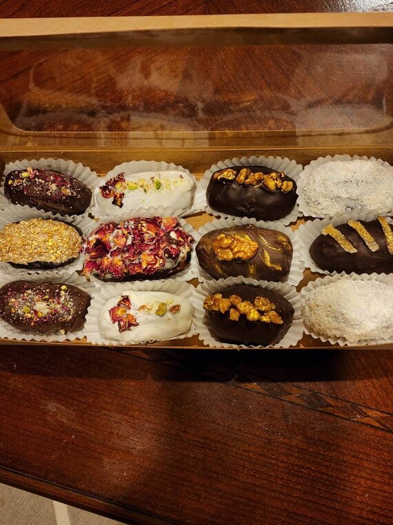 Lavish Gourmet Stuffed Dates - Etsy