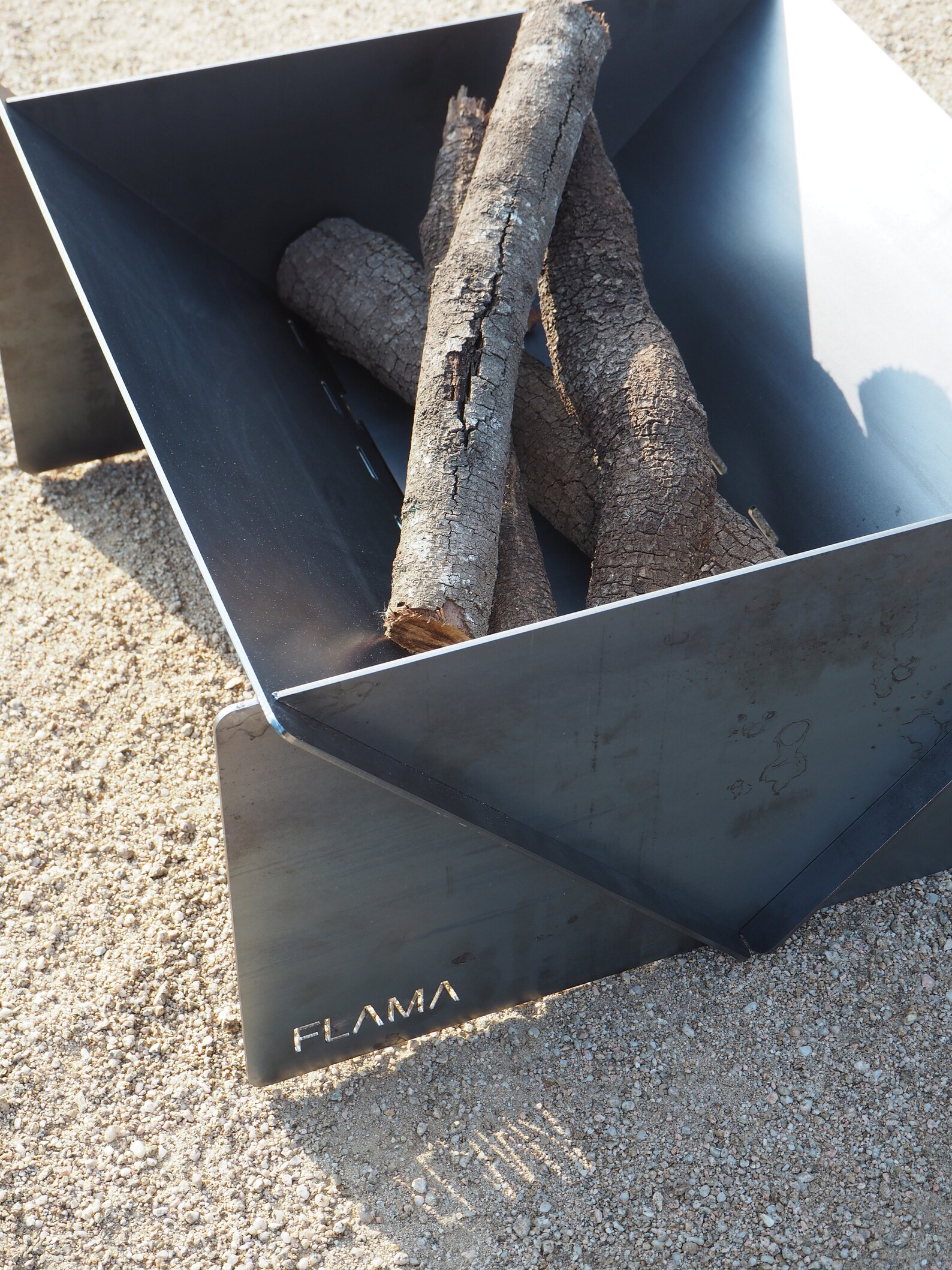 CAMPFIRE L/ Fire Pit/ Camping Fire/ Foldable Fire Pit/ Fire Pit for ...