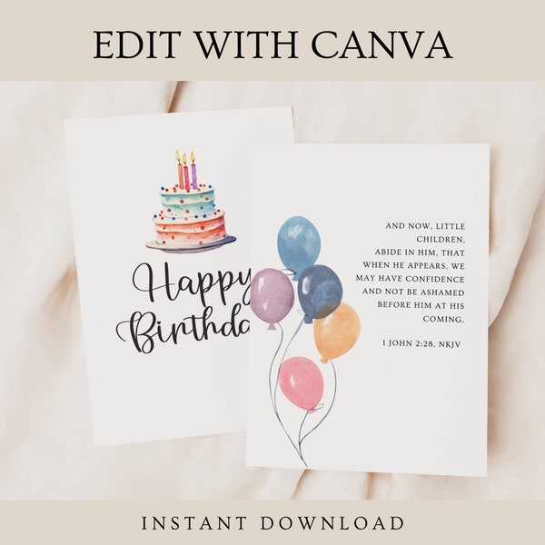 Printable Catholic Birthday Cards - Etsy