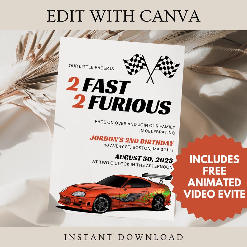 Fast and the Furious Supra - Etsy