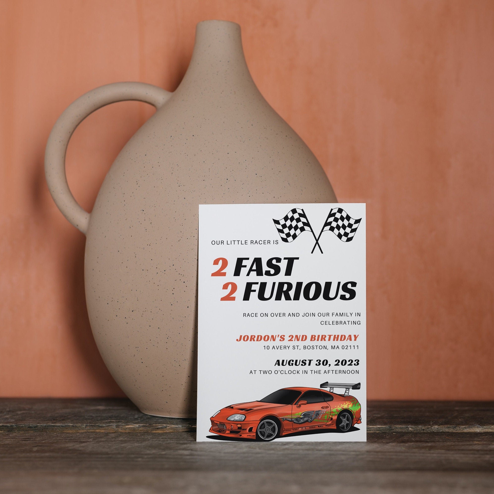 2 Fast 2 Furious Invitation Fast and Furious Invitation Fast - Etsy ...