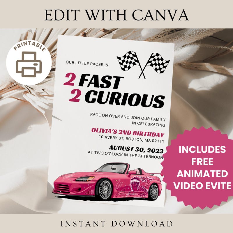 2 Fast 2 Curious - Etsy