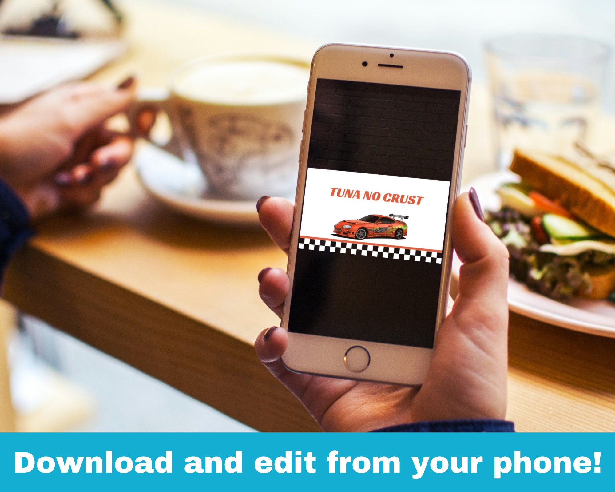 2 Fast Food Label Template, 2 Fast 2 Furious Food Label, 2 Fast ...