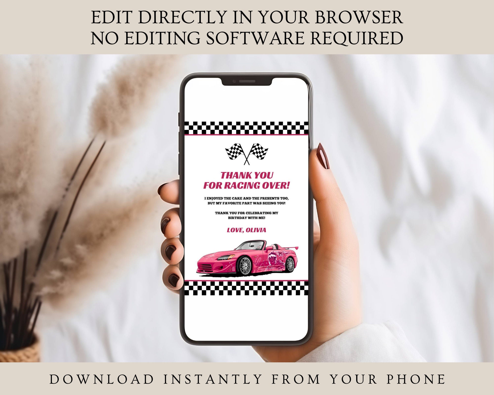 2 Fast Birthday Girl, 2 Fast 2 Furious Birthday Thank You, Fast and ...