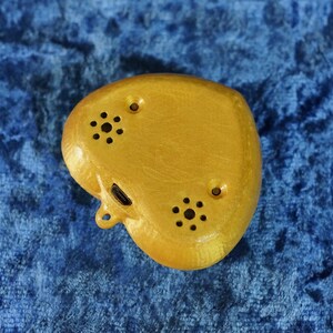 Undertale Cosplay Heart Locket Electronic Music Box ANY Song Ring Box ...