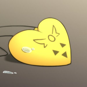 Undertale Cosplay Heart Locket Electronic Music Box ANY Song Ring Box ...