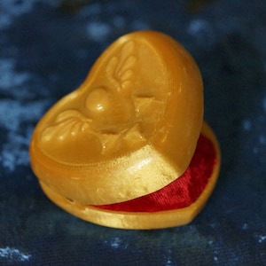Undertale Cosplay Heart Locket Electronic Music Box ANY Song Ring Box ...