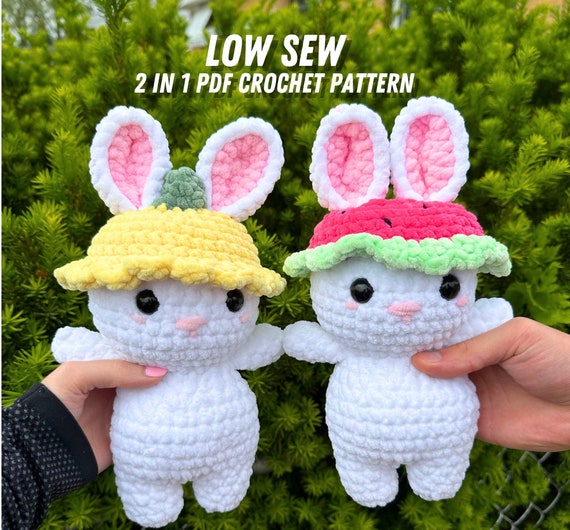 Rabbit Hat Crochet Pattern