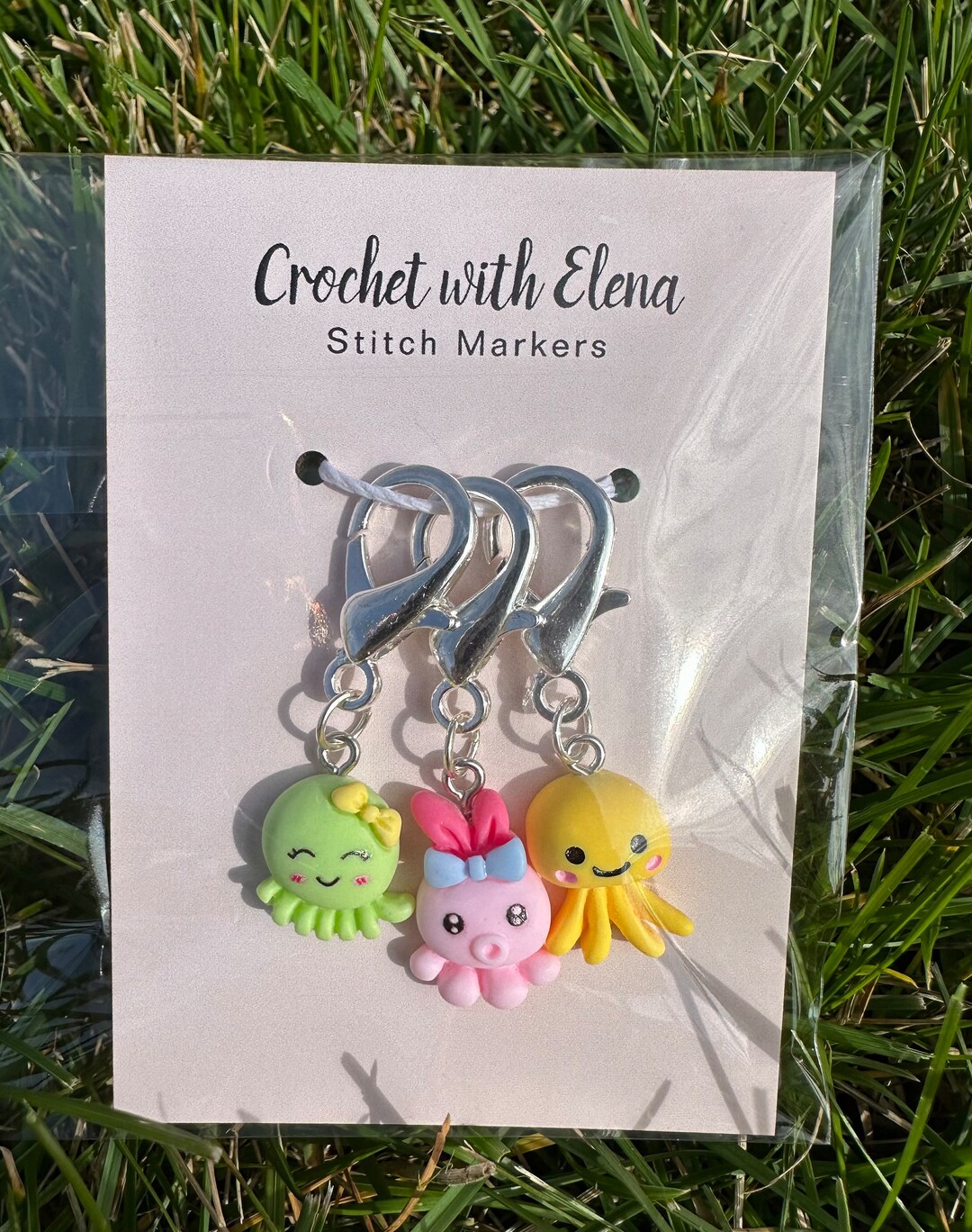 Octopus Stitch Markers for Crochet and Knitting - Etsy