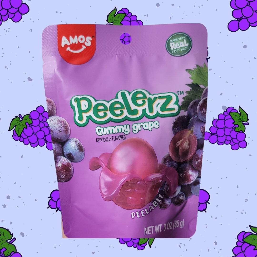 Grape Gummies. Gummies. Candy. Gummies. Grape Flavored Gummies. - Etsy