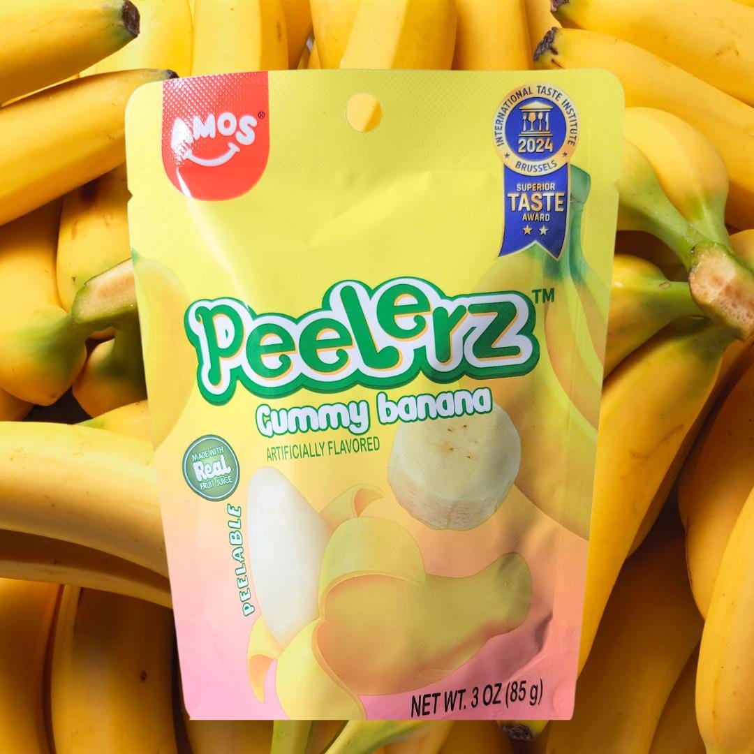 Banana Gummies. Peelerz Gummies. Candy. Gummies. Banana Flavor - Etsy