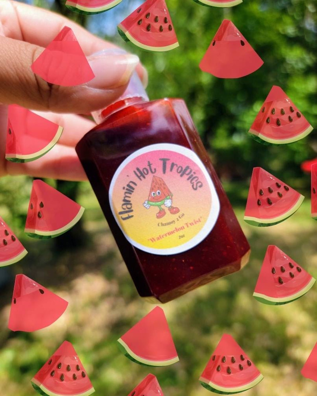 Watermelon Twist 2 Go Watermelon Flavored Rim Dip Fruit - Etsy