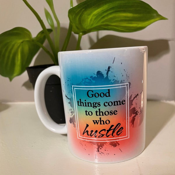 Hustle Mug - Etsy
