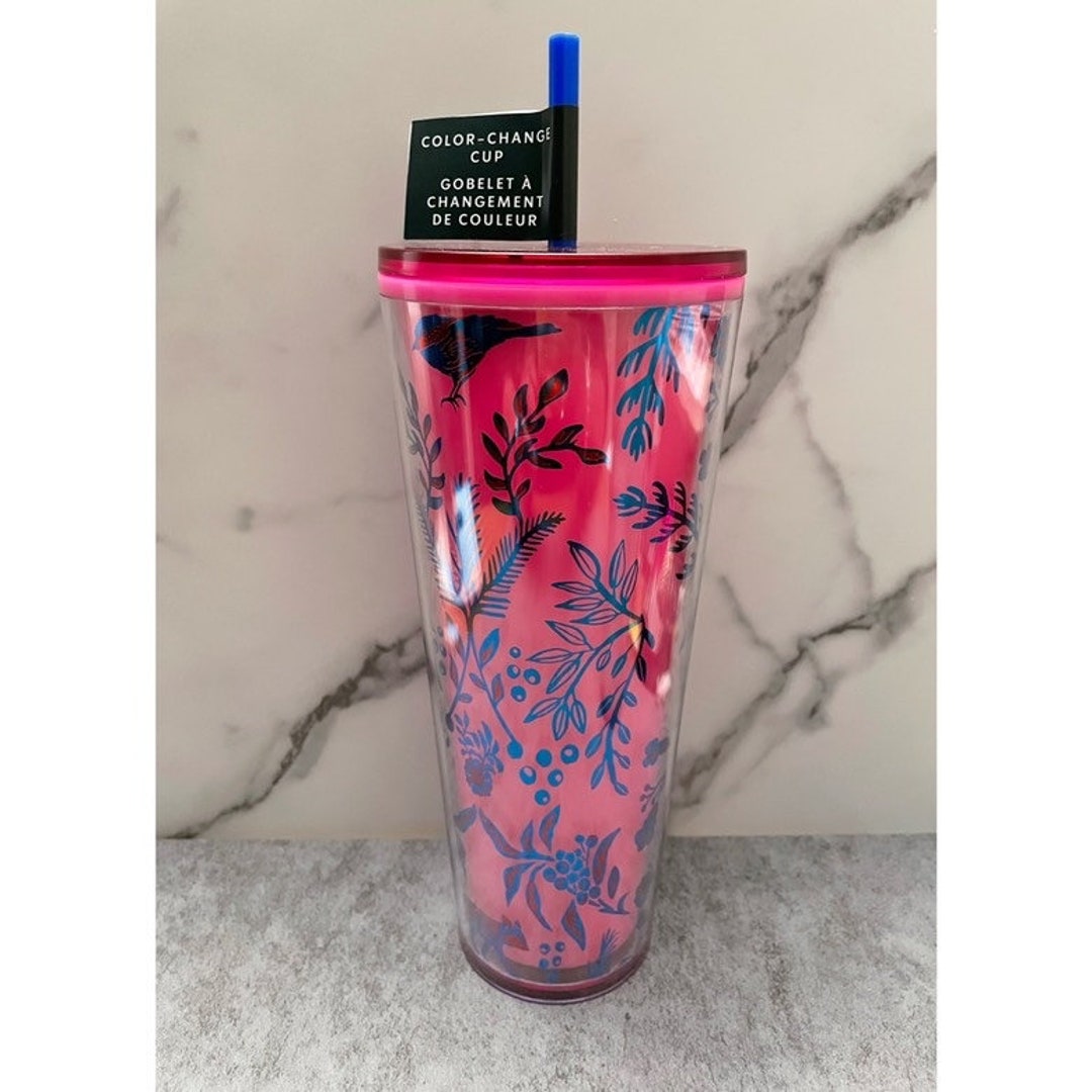 Starbucks Holiday 2022 Pink Venti Farbwechsel Plastikbecher - Etsy.de