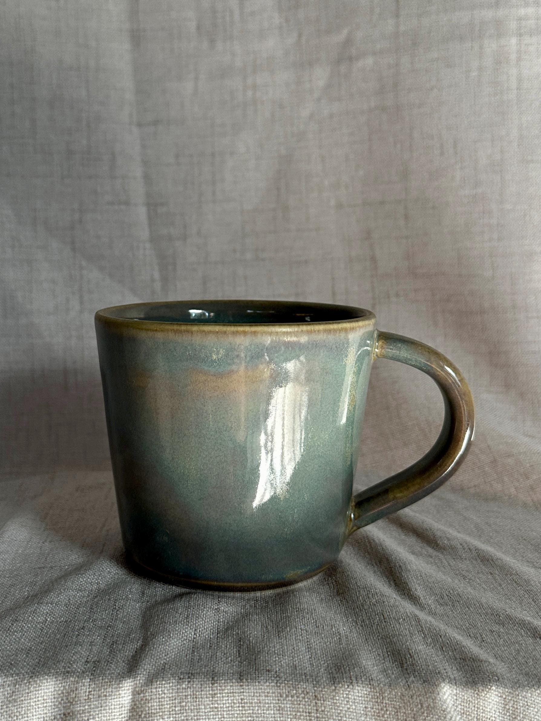 Handmade Ceramic Mug With Handle Coffee Cup Tea Cup Handmade Pottery ...