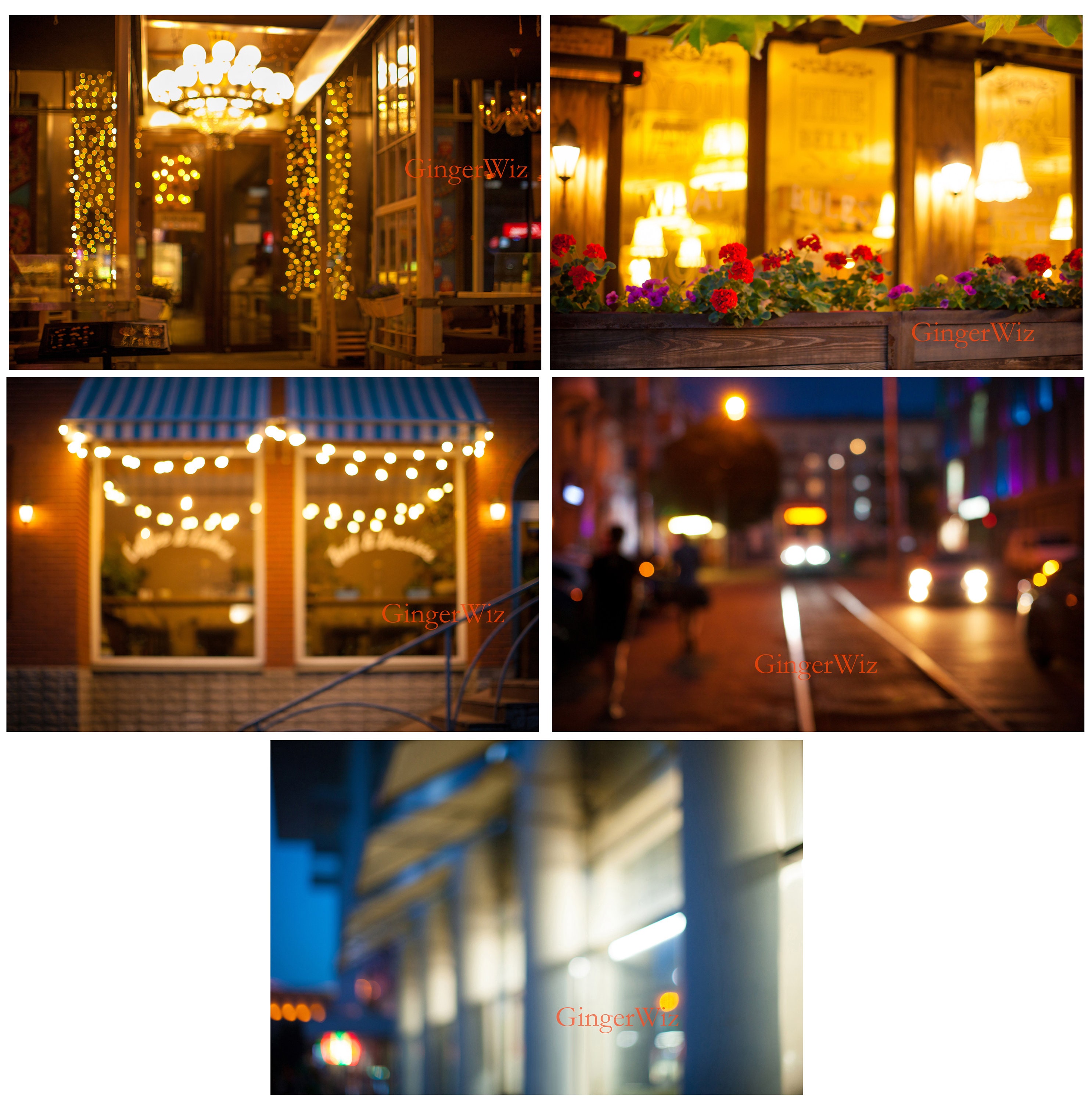 City Street Scene Digital Backdrop - Bundle of 15 JPG Urban Clipart ...