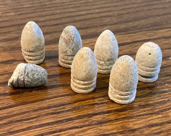 Union Civil War Bullets. Battle of Bull Run Virginia - Etsy