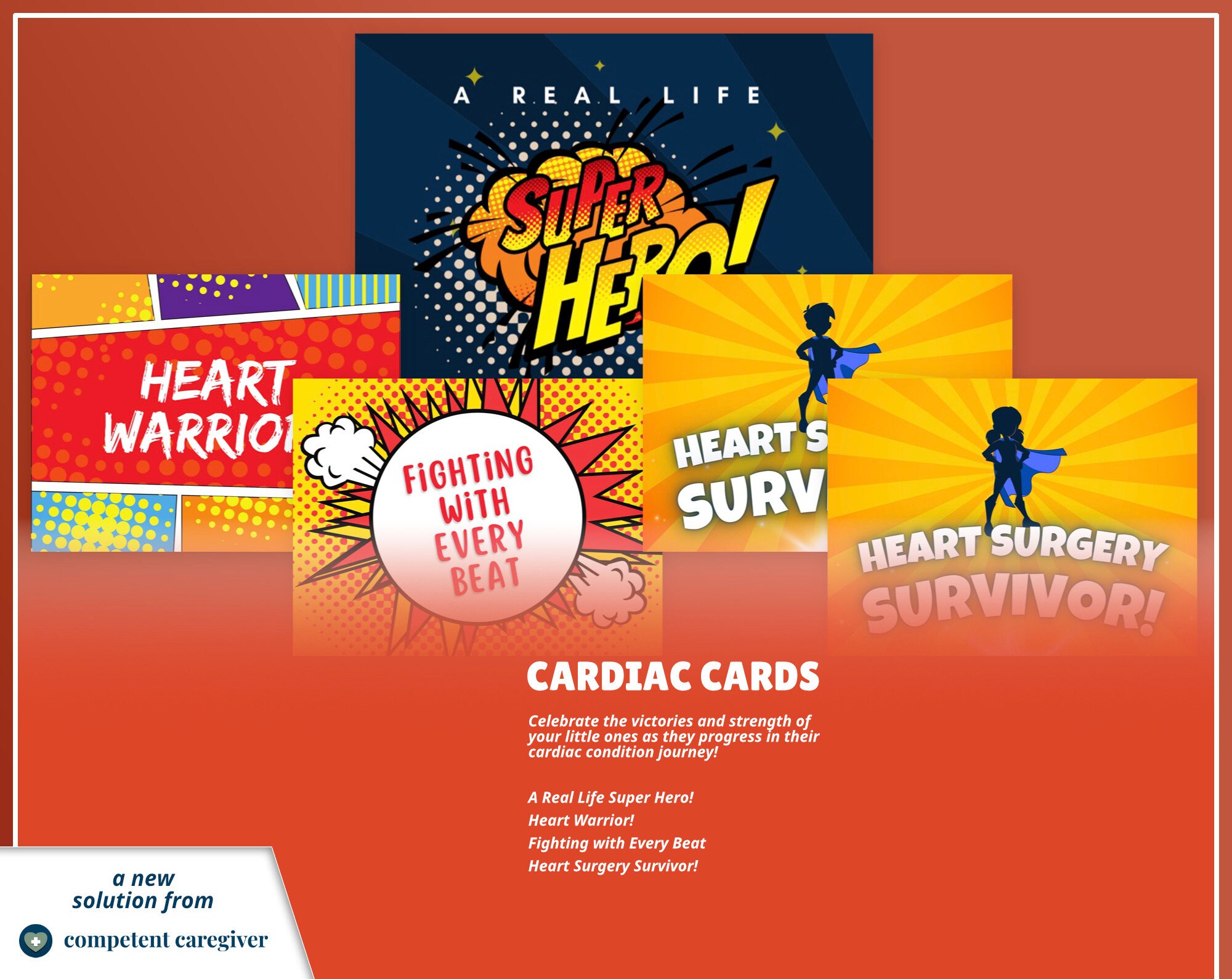 Pediatric Heart Warrior Milestone Celebration Cards / Cards for ...