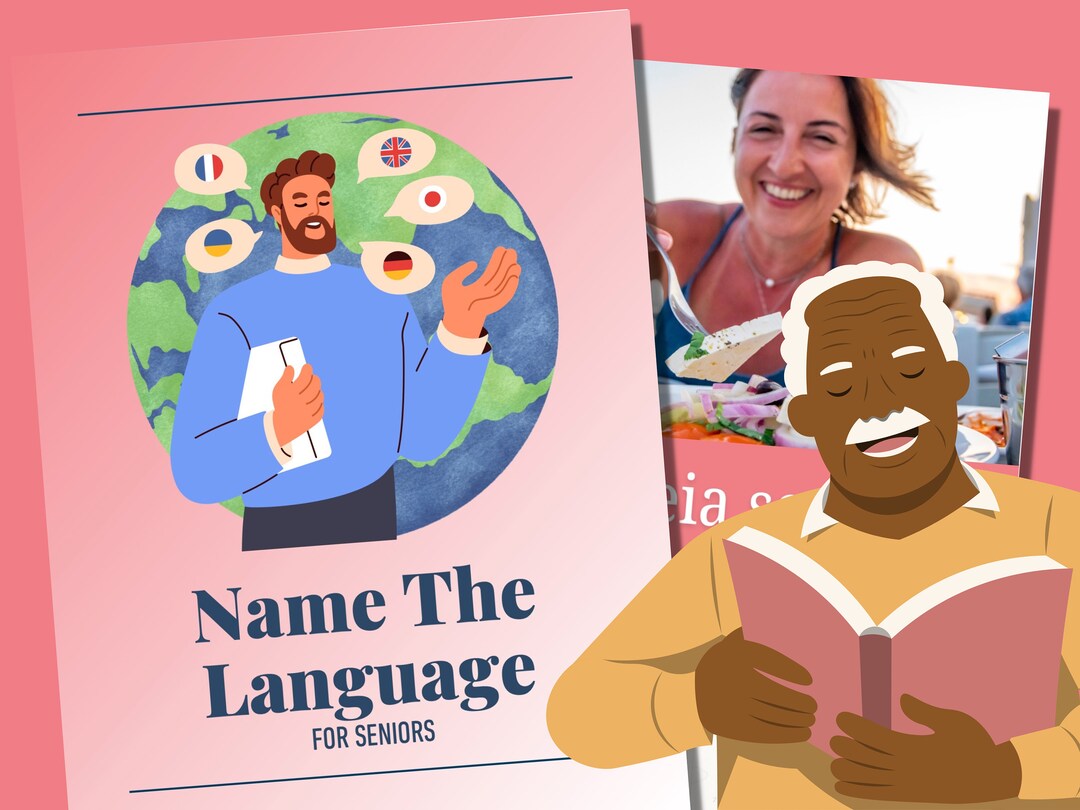 Language Trivia Game for Seniors: Fun Activity (digital Download) - Etsy