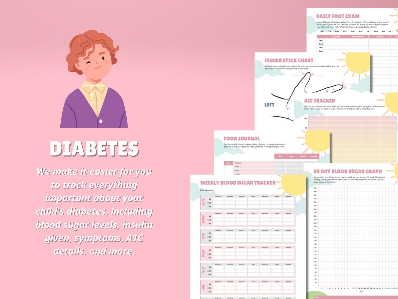 Ultimate Pediatric Diabetes Toolkit / Planner and Organizer - Etsy