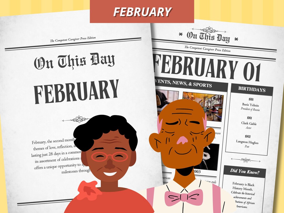 Interesting Historical Events Pages for Each Day in February / on This ...