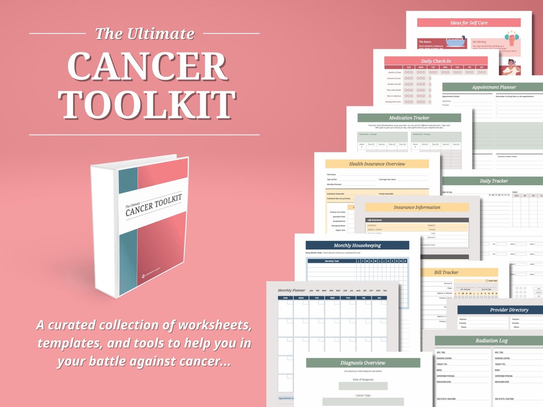 Cancer Planner / Cancer Care Journal / Cancer Diagnosis Health - Etsy ...