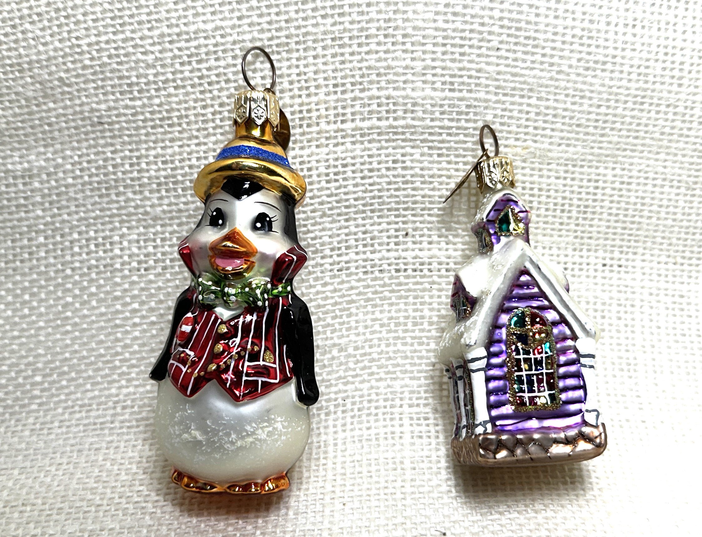 Vintage Christopher Radko Little Gems Ornaments Lot of 4 - Etsy