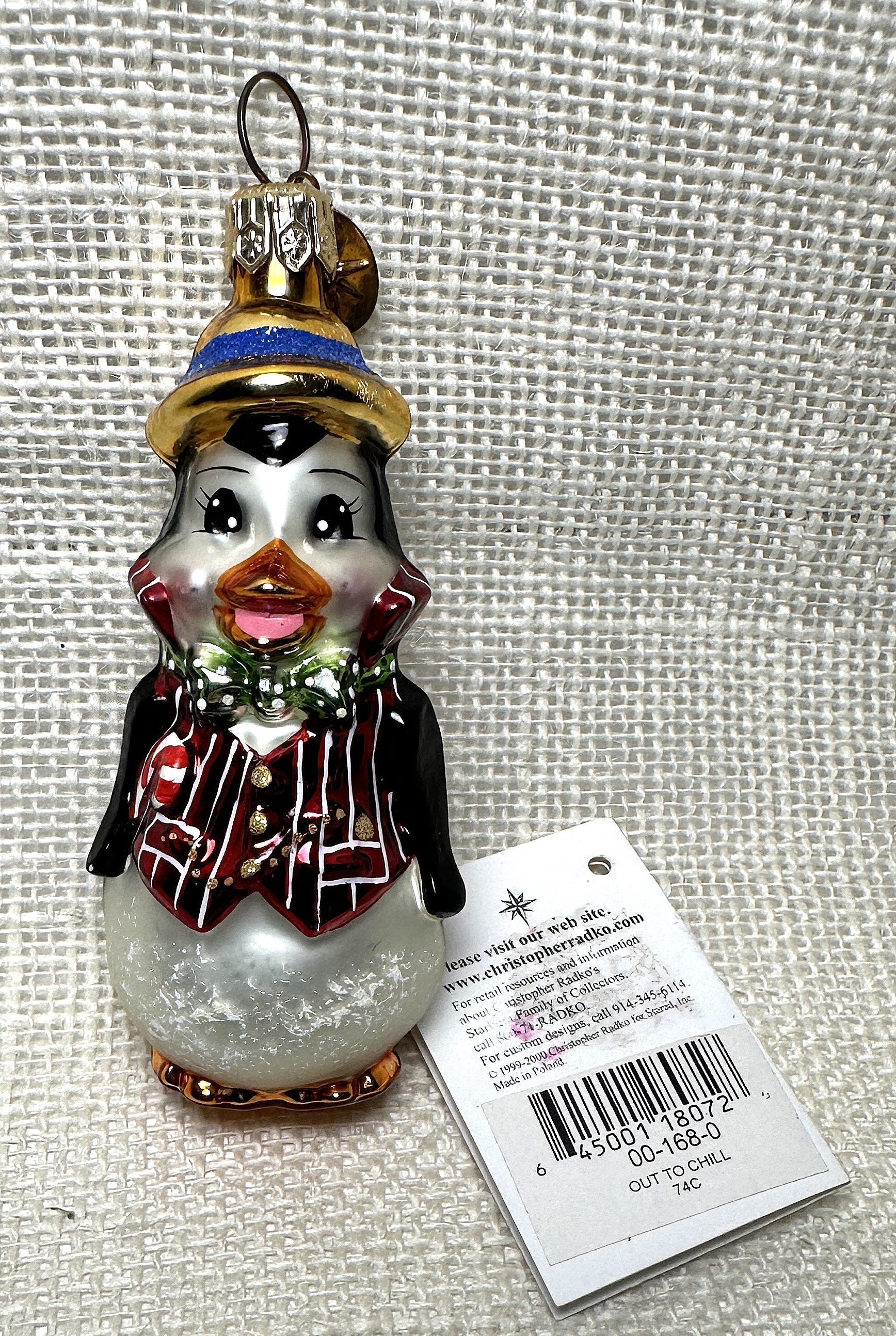 Vintage Christopher Radko Little Gems Ornaments Lot of 4 - Etsy