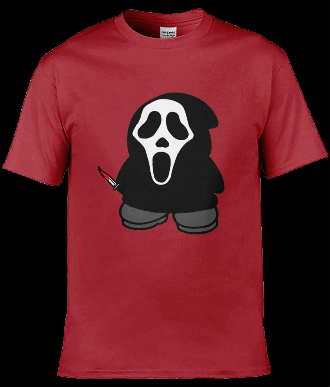 Shy Guy Ghostface Scream Super Mario Cartoon Movie Horror Scary Film T ...