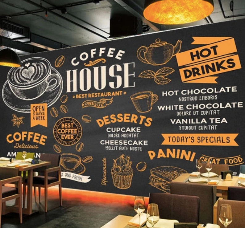 Professionally Designed Custom-made Wallpaper for a Business - Etsy