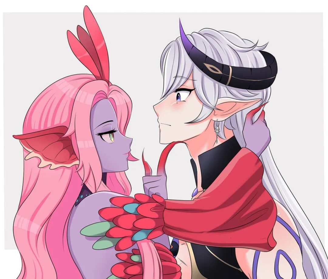 Custom Anime Character Commission OC Commission Original OC Artwork ...