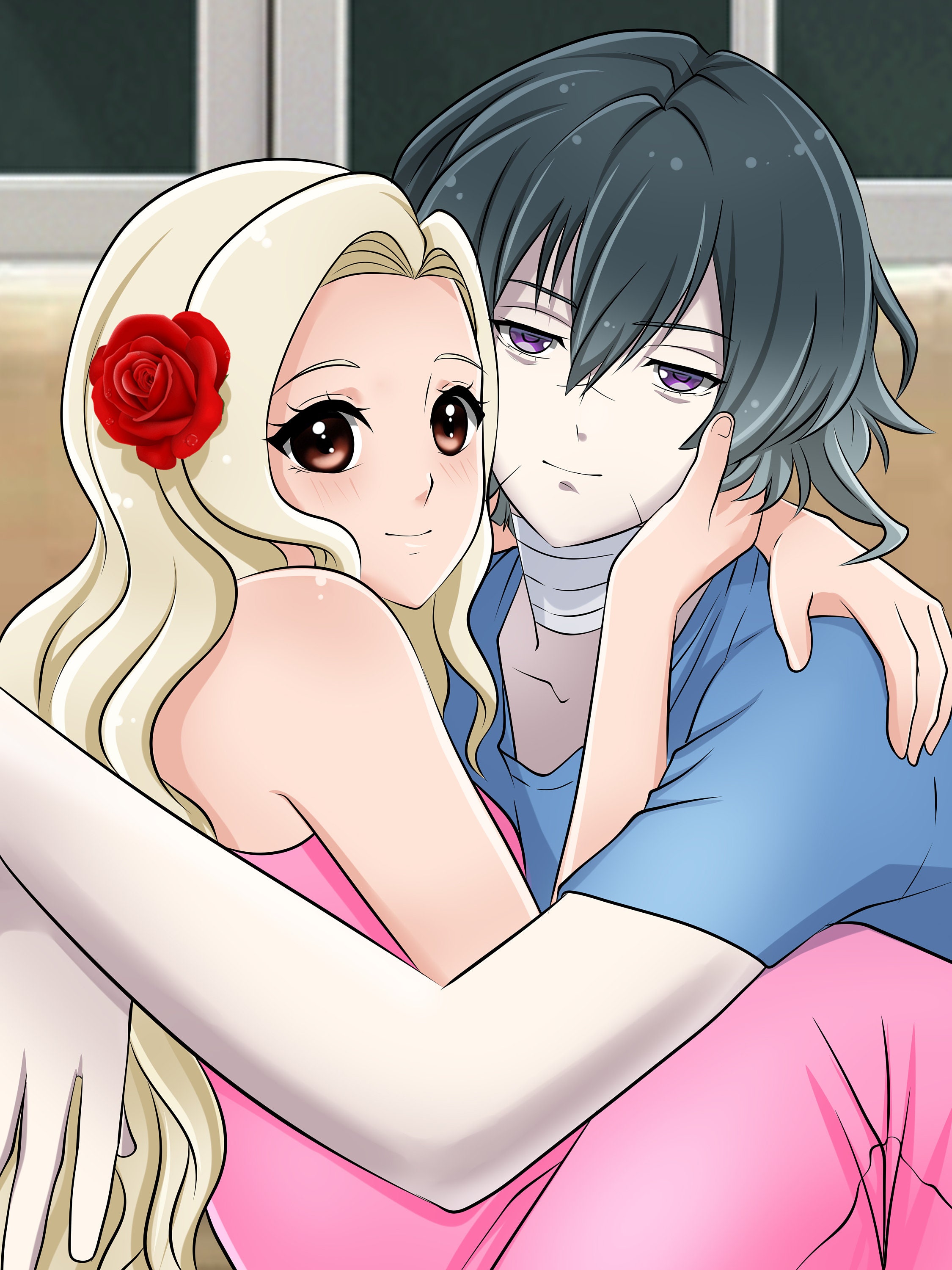 Custom Anime Character Commission OC Commission Original OC Artwork ...