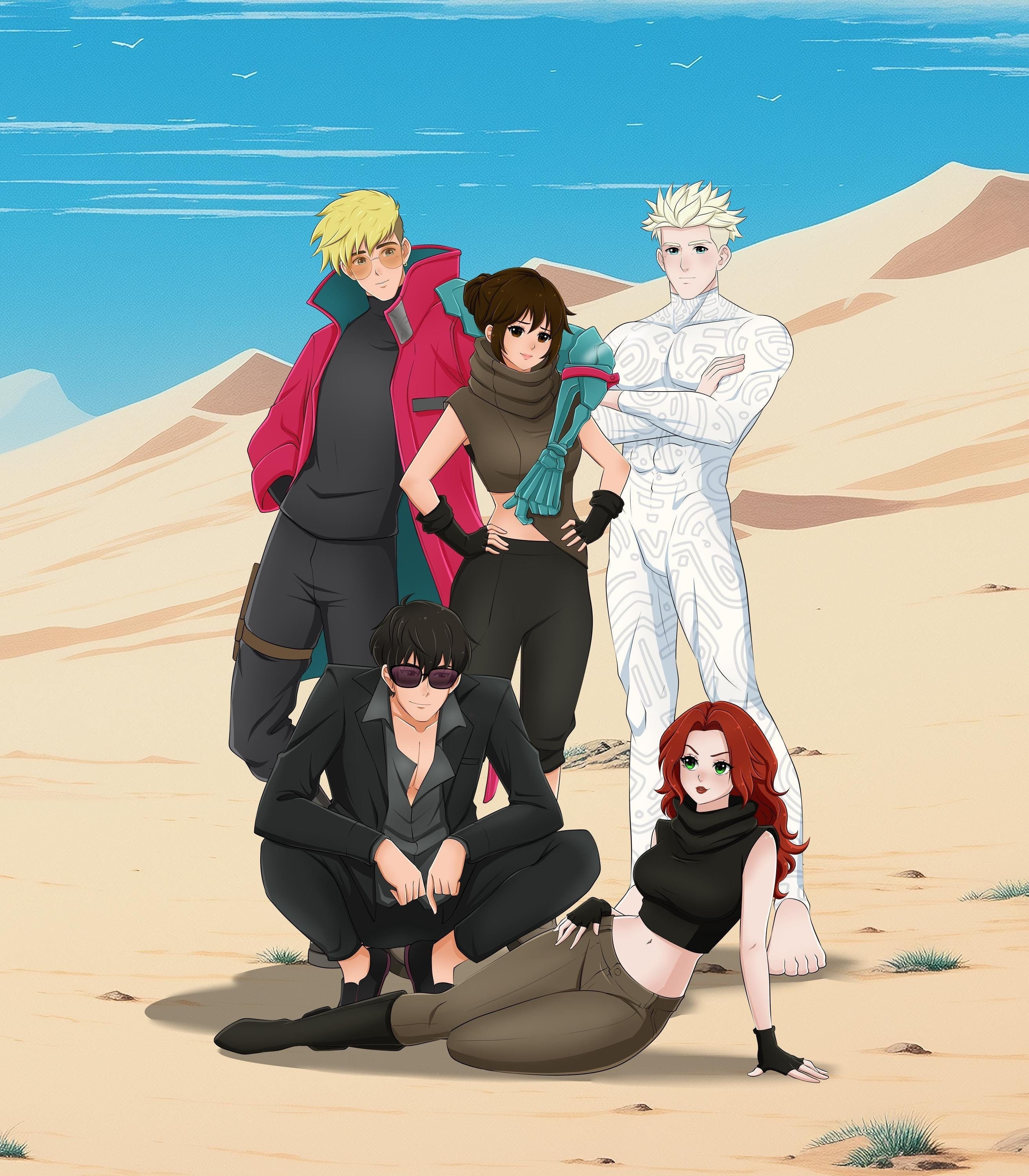 Custom Anime Character Commission OC Commission Original OC Artwork ...